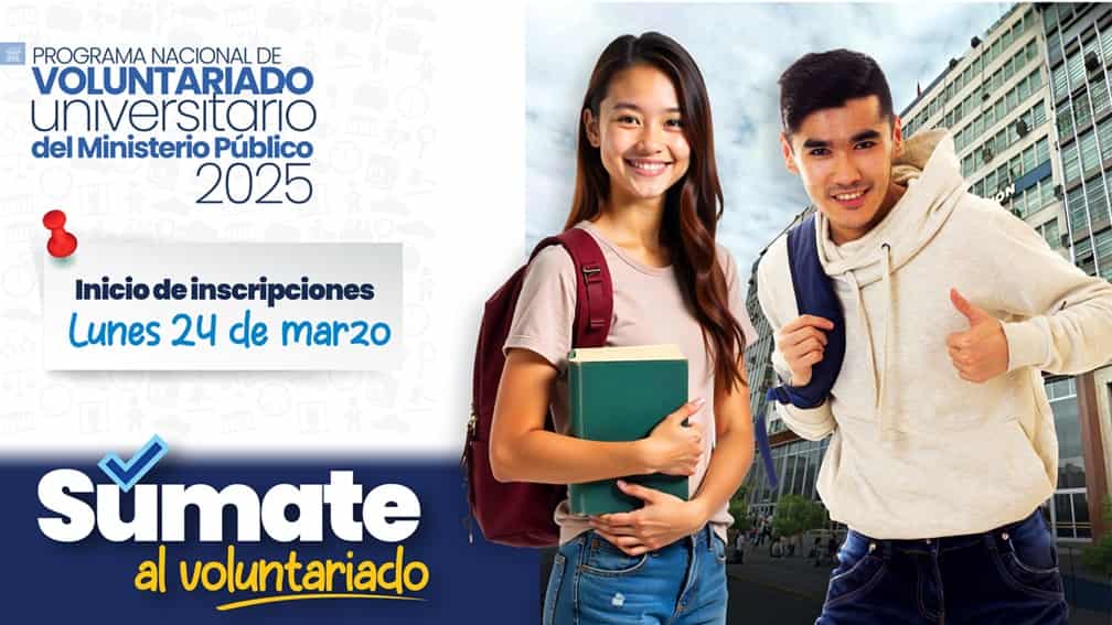 Voluntariado Universitario del Ministerio Público - Ofertas de Trabajo en Perú
